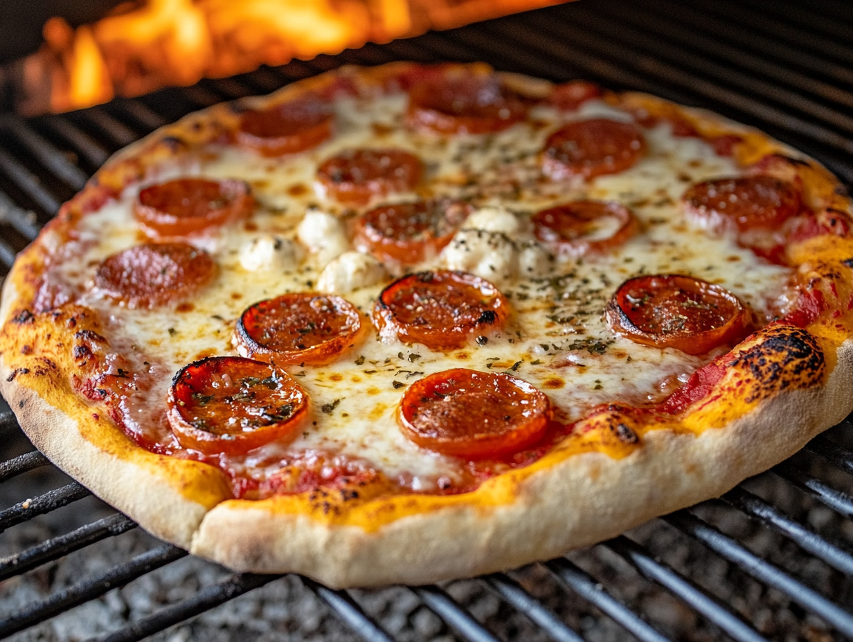 What is the best temperature to cook a pizza?